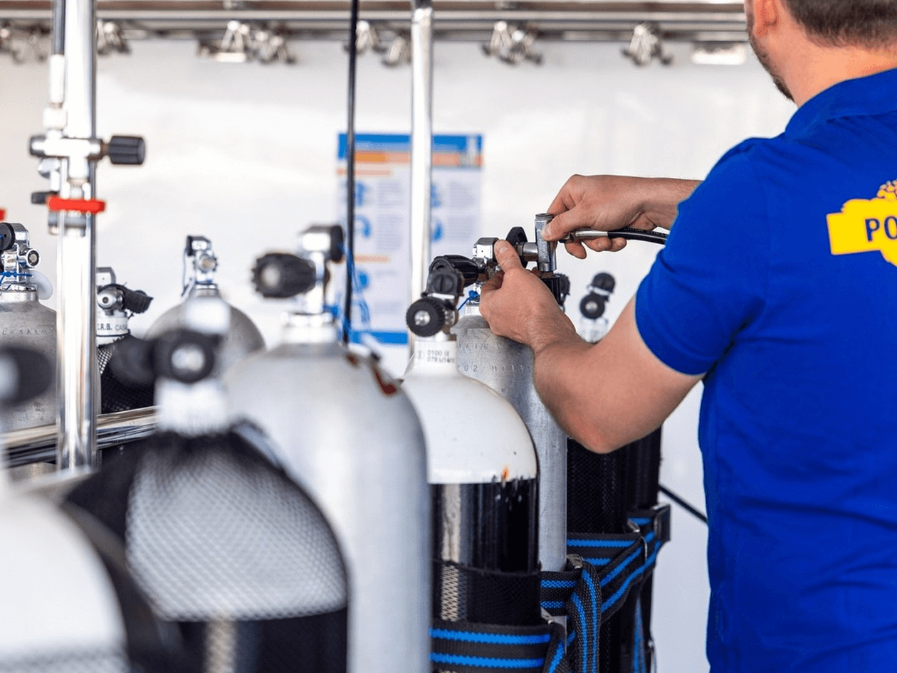 Easy Nitrox Blending System for Dive Centers | NRC